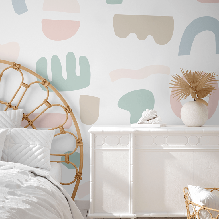 Apparent Simplicity – Wallpaper Mural - Mint Art Co