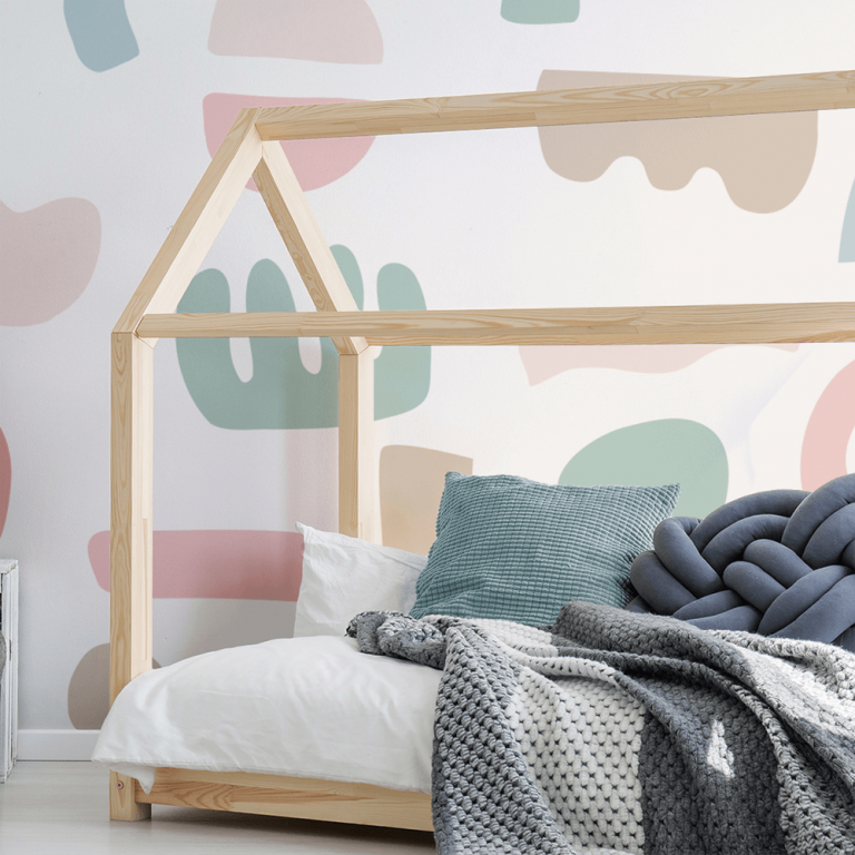 Apparent Simplicity – Wallpaper Mural - Mint Art Co