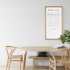 'Essentials' Dry Erase Wall Planner | Monthly Calendar + Notes - Mint ...